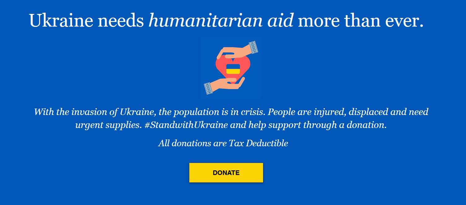 How to Donate to Support Ukraine – Ukrainian Community of Queensland ...